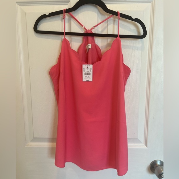 J. Crew Factory | Tops | Nwt Jcrew Scalloped Cami | Poshmark